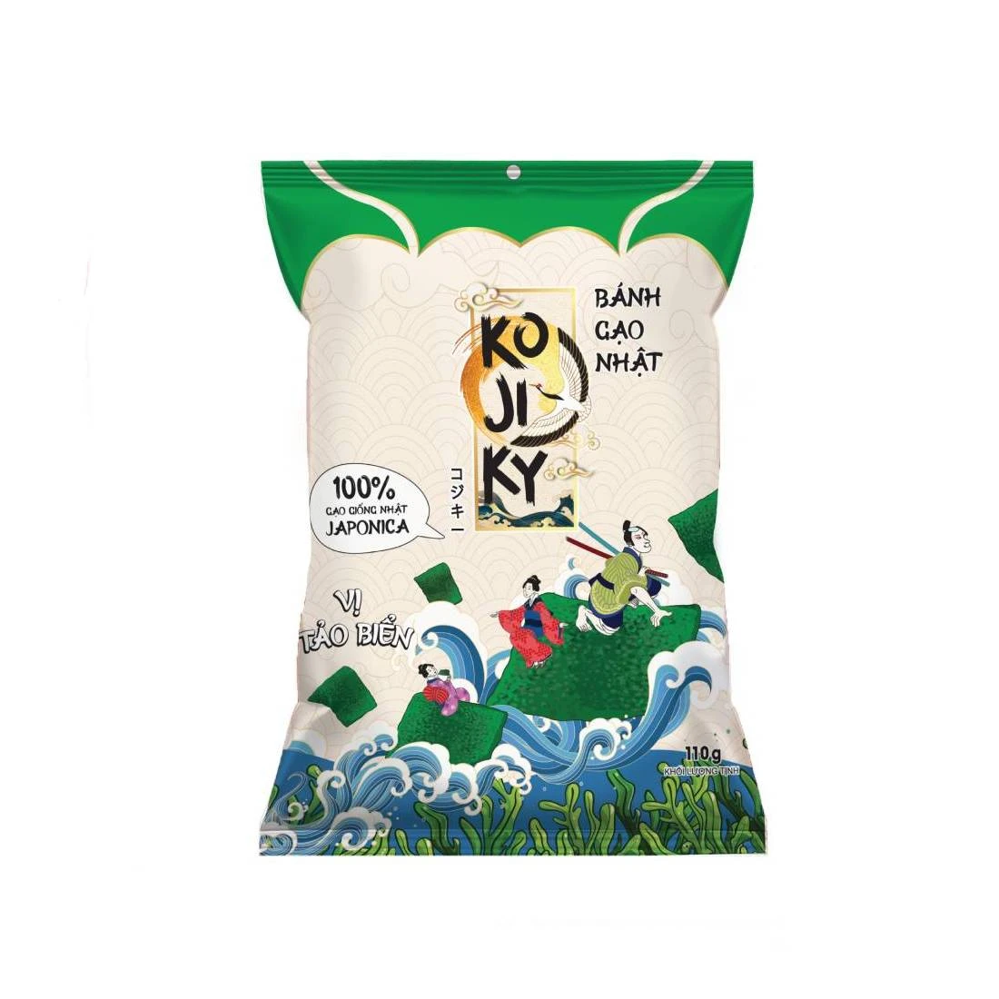 Kojiky Rice Crackers – Pate Flavor - Bánh gạo Keki